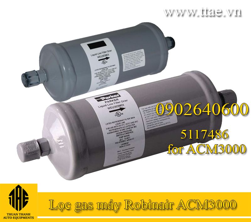 Bộ lọc sấy khô dùng cho máy nạp gas ACM3000 - AC595PRO ROBINAIR 5117486